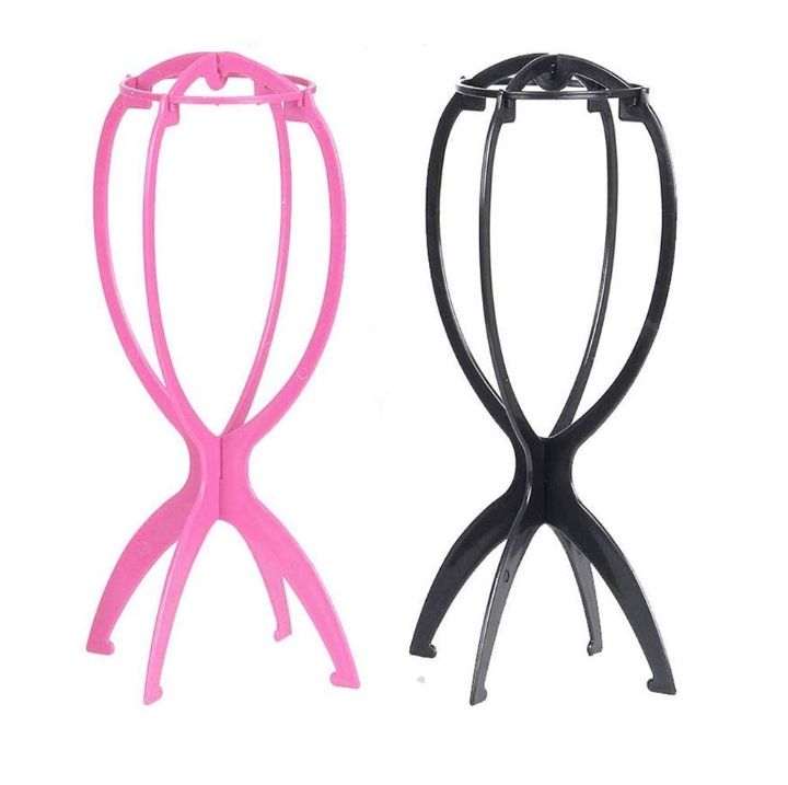Mannequin Wig Stand Holders (Pink & Black) - Set of 2 | Shop Today. Get ...