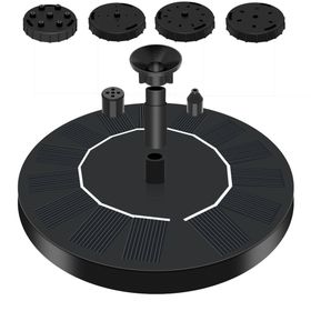 Solar Fountain Outdoor Pool Round Waterscape Fountain Light | Shop ...