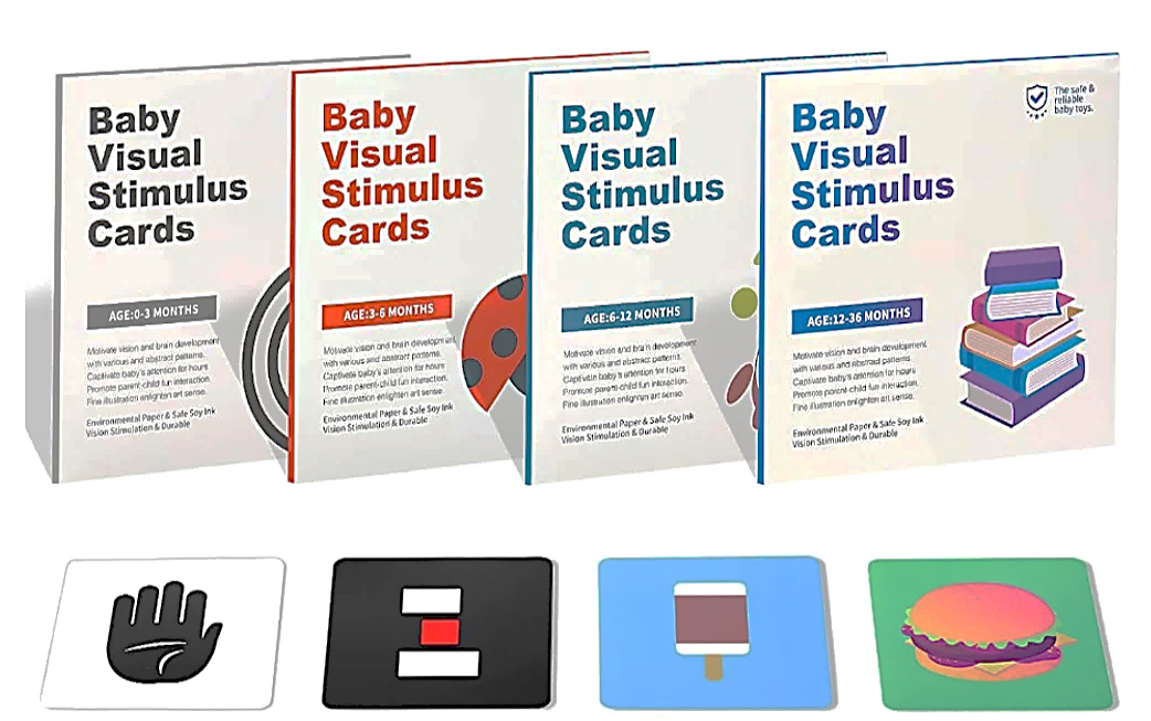 NIKIKIDS Baby Visual Stimulus Cards - 64 Cards | Shop Today. Get it ...