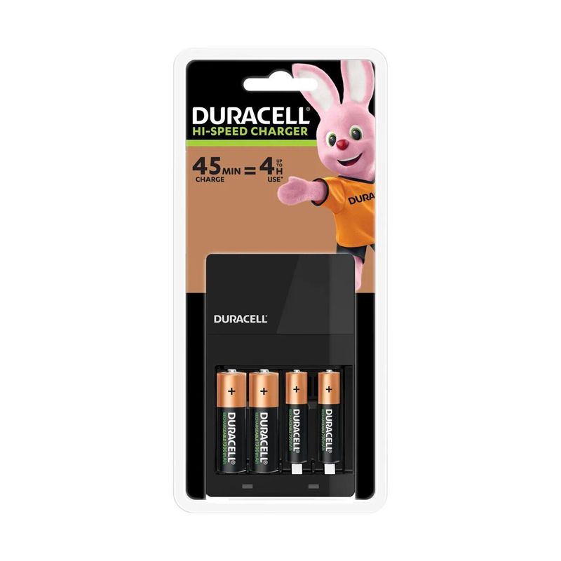 DURACELL Battery HI-SPEED Charger +2AA+2AAA Recharge CEF27 | Shop Today ...