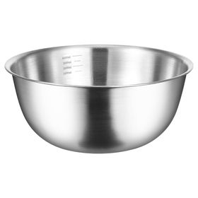 Large Premium Stainless Steel Mixing, Baking Bowls - 4000ml | Shop Today. Get it Tomorrow ...