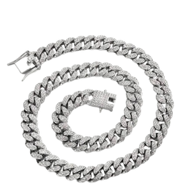 Mens Rhinestone Chain Necklace | Shop Today. Get it Tomorrow ...