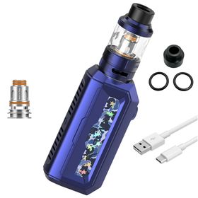 77W Mod Vape With 2 Coils, 4.5ml Tank, LED Display & 2 Batteries | Shop ...