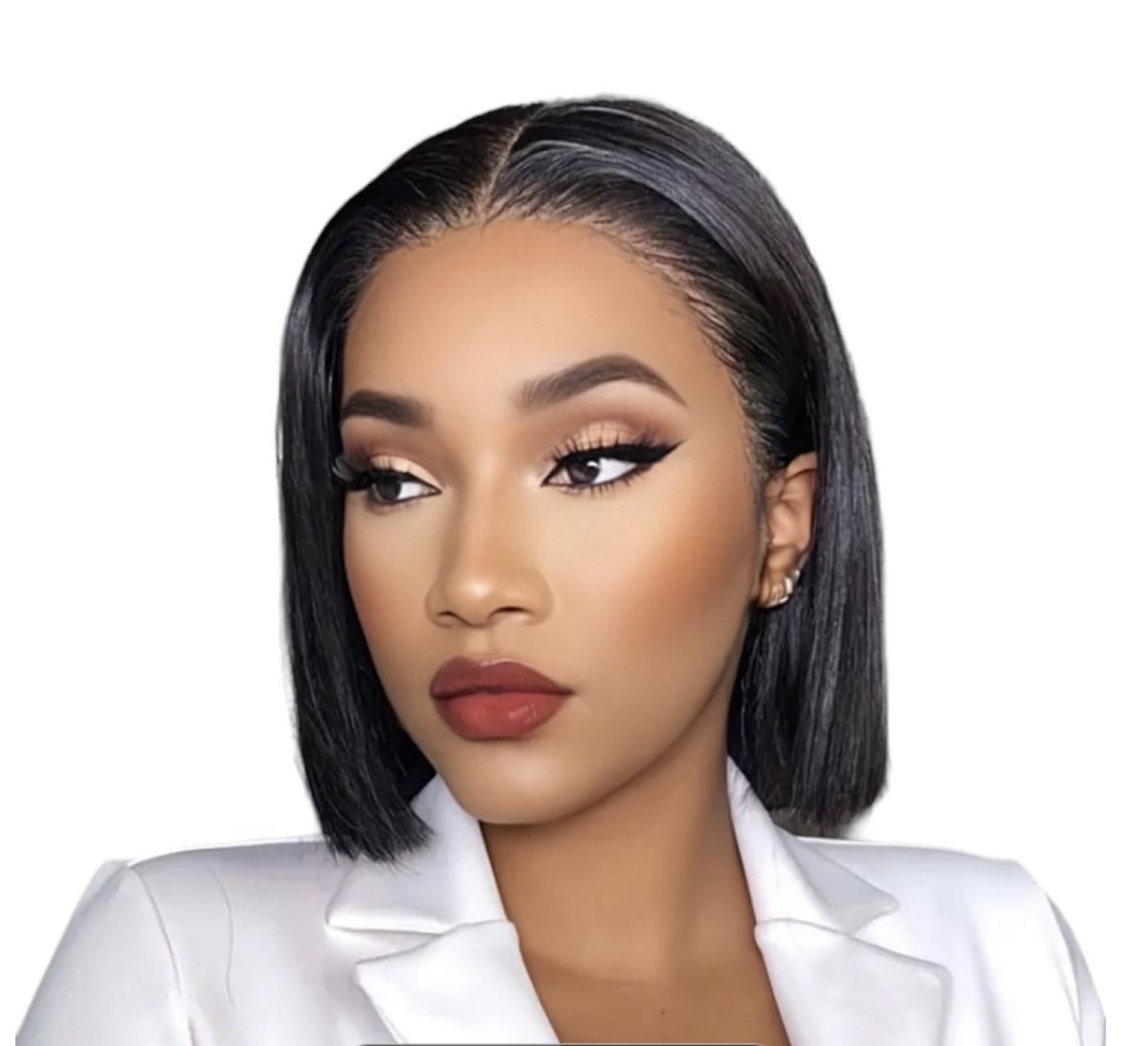 Wear & Go Customised 8-inch Full Frontal Wig - 100% Brazilian Human ...