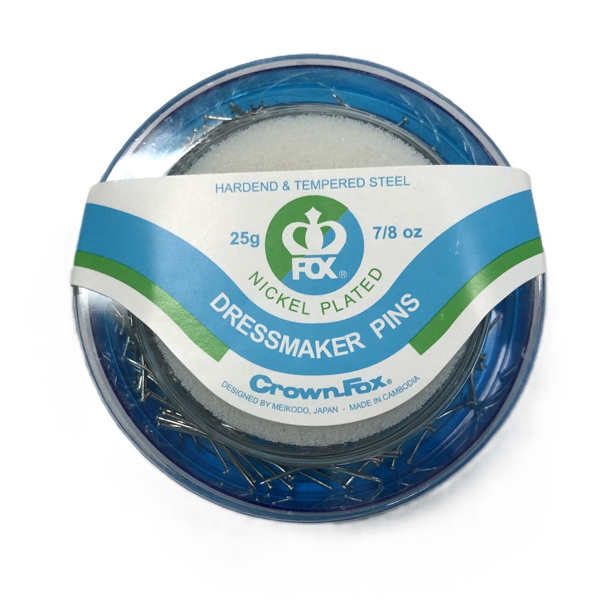 Crown Fox Dressmaker Pins Nickel Plated Hardened Steel 25g | Shop Today ...