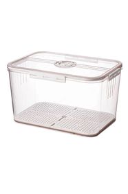 Elegant Food Timer Record Storage Boxes Transparent & White Assorted ...