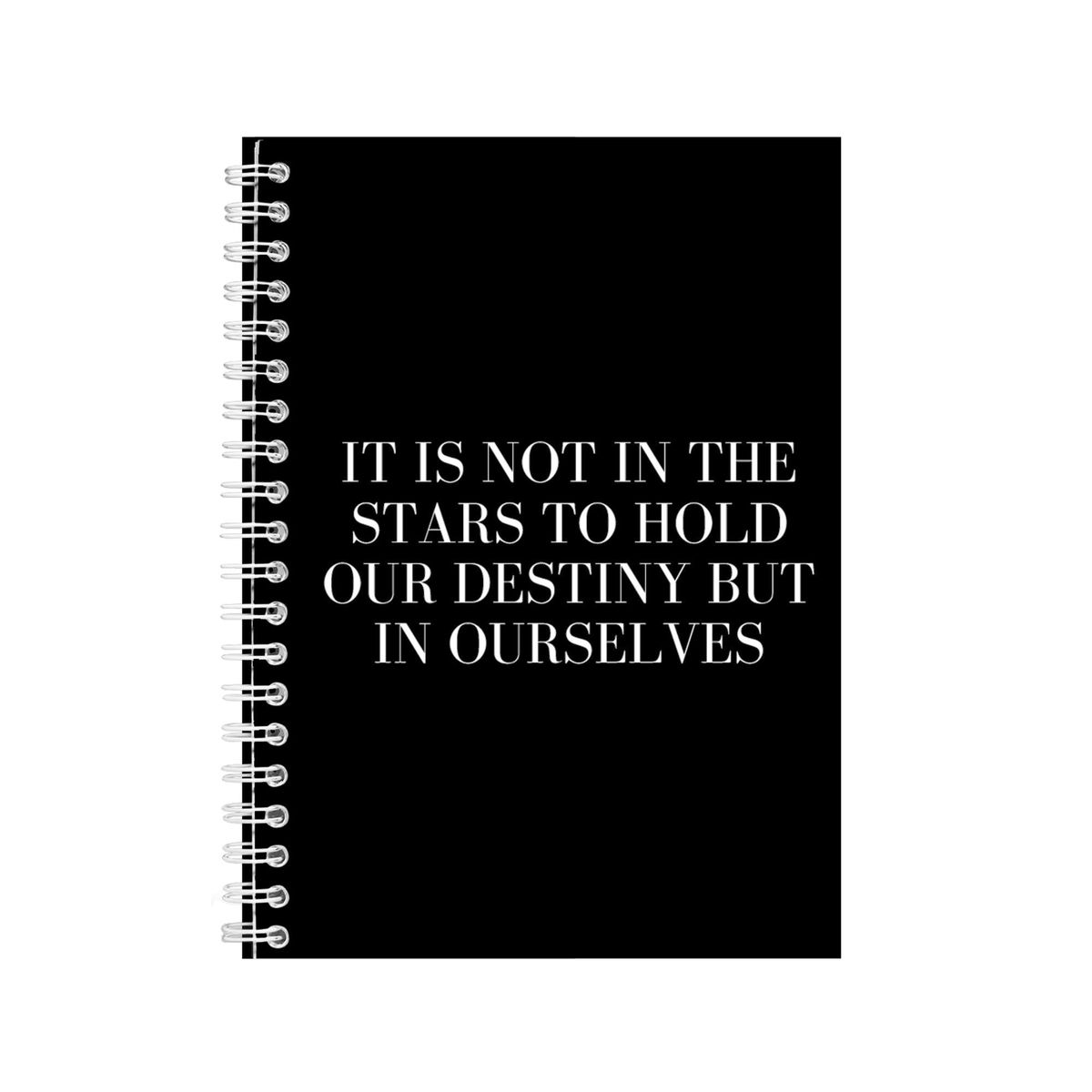 Destiny A5 Notebook Spiral and Lined Motivational Saying Graphic ...