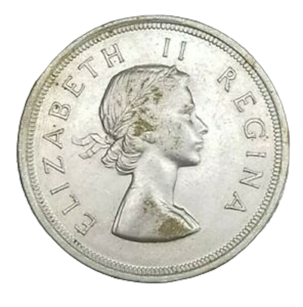 1957 SA 3 Pence Queen Elizabeth II Silver Coin | Shop Today. Get it ...