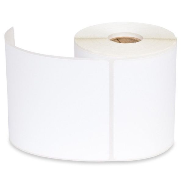 Water, scratch-resistant 100x100mm - 1500 White Thermal Labels_3 rolls ...