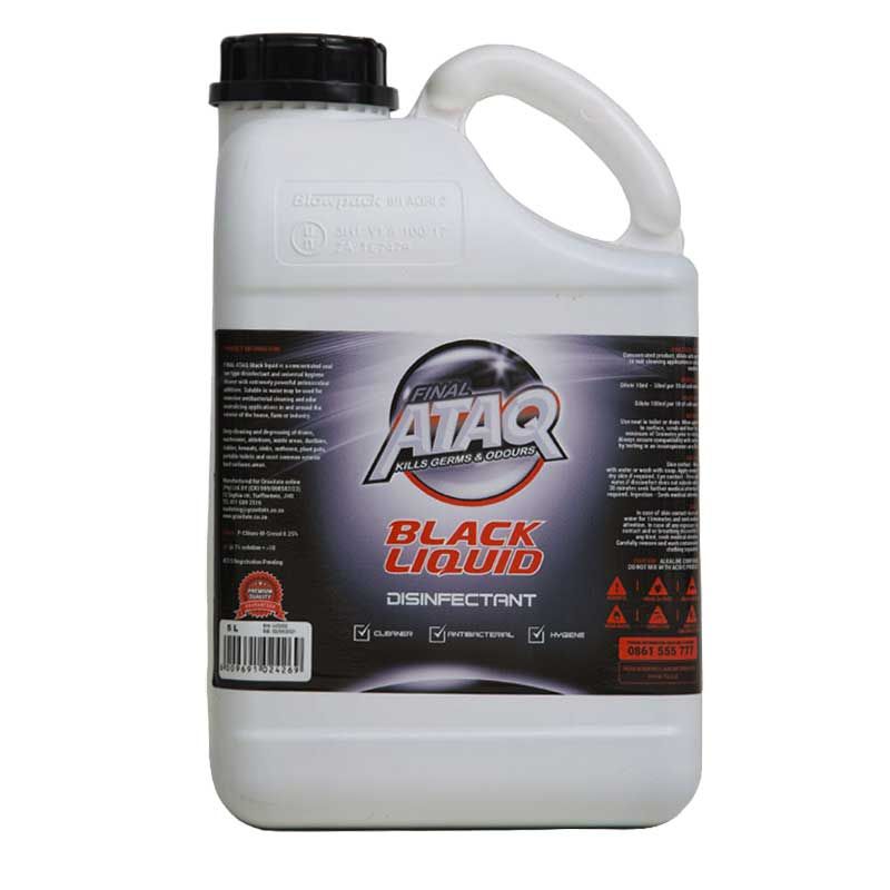 FINAL ATAQ Black Liquid Disinfectant 5L | Shop Today. Get it Tomorrow ...