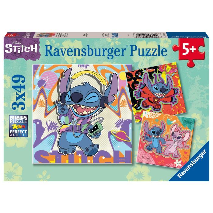 Ravensburger Disney Stitch - 3 x 49 Piece | Shop Today. Get it Tomorrow ...