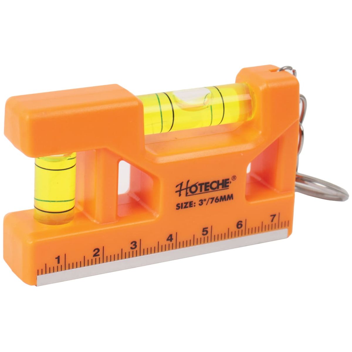 Hoteche Mini Spirit Level Key Ring - 76mm (2 Vial) | Shop Today. Get it ...