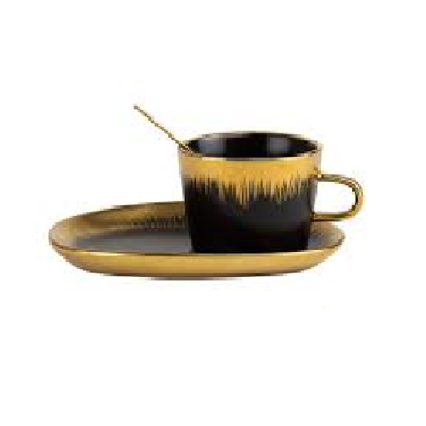 Mento Gold Ceramic 6 Pack Coffee Cup | Shop Today. Get it Tomorrow ...