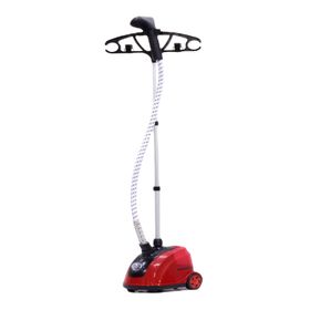 Standing Steam Iron - Garment Hanging Electric Ironing Steamer - Red ...