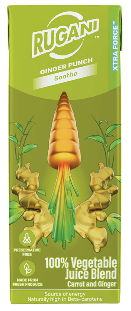 100% Pure Carrot & Ginger Juice - 10 x 330ml Boxes | Shop Today. Get it ...