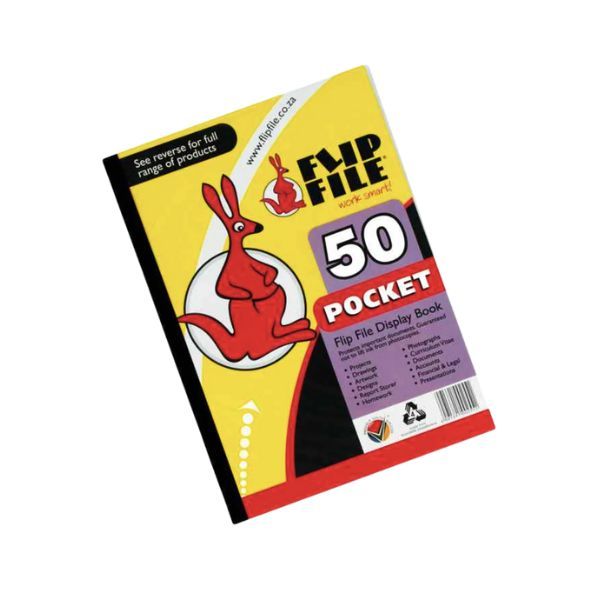 Flip File- Display File Book A4 50 Pockets x 2 | Shop Today. Get it ...