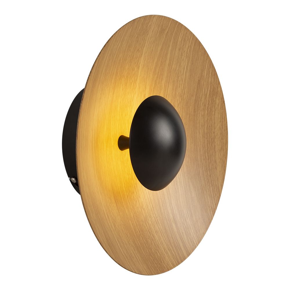 Eurolux - Medium - Round - Wall Light - Wood Grain | Shop Today. Get it ...