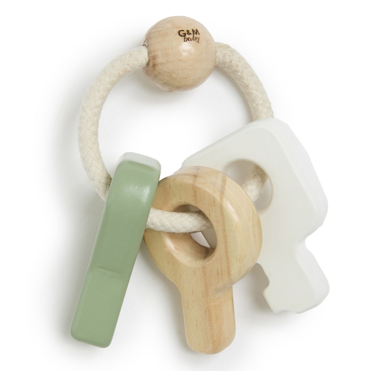 George & Mason Baby - Key Rattle | Shop Today. Get it Tomorrow ...