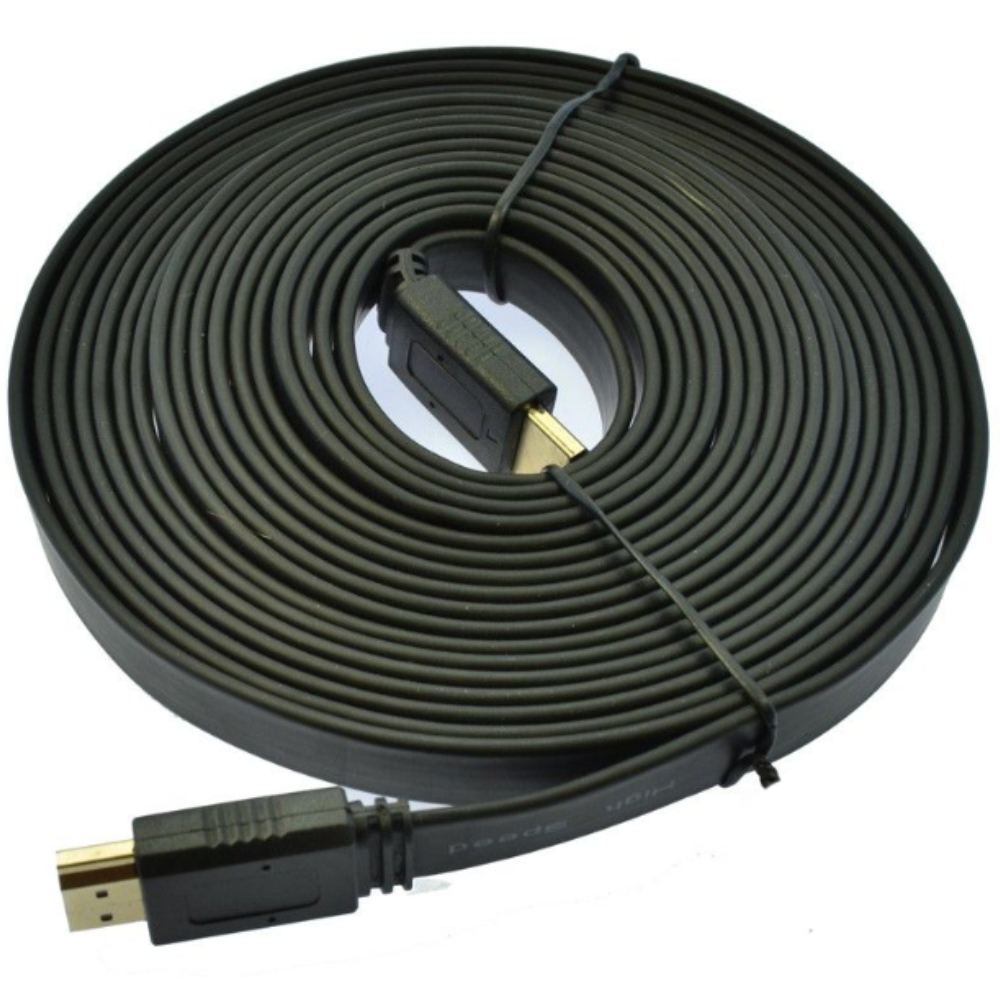 Flat HDMI Cable 10m HDMI Extender - HDMI to HDMI Cable | Shop Today ...