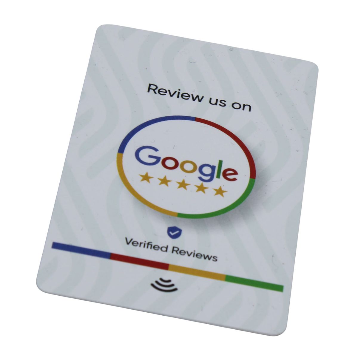 Google Review NFC Activated White Business Review Instant Feedback Tap ...