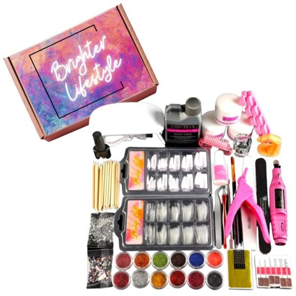 Brighter Full Acrylic Starter KIt | Shop Today. Get it Tomorrow ...