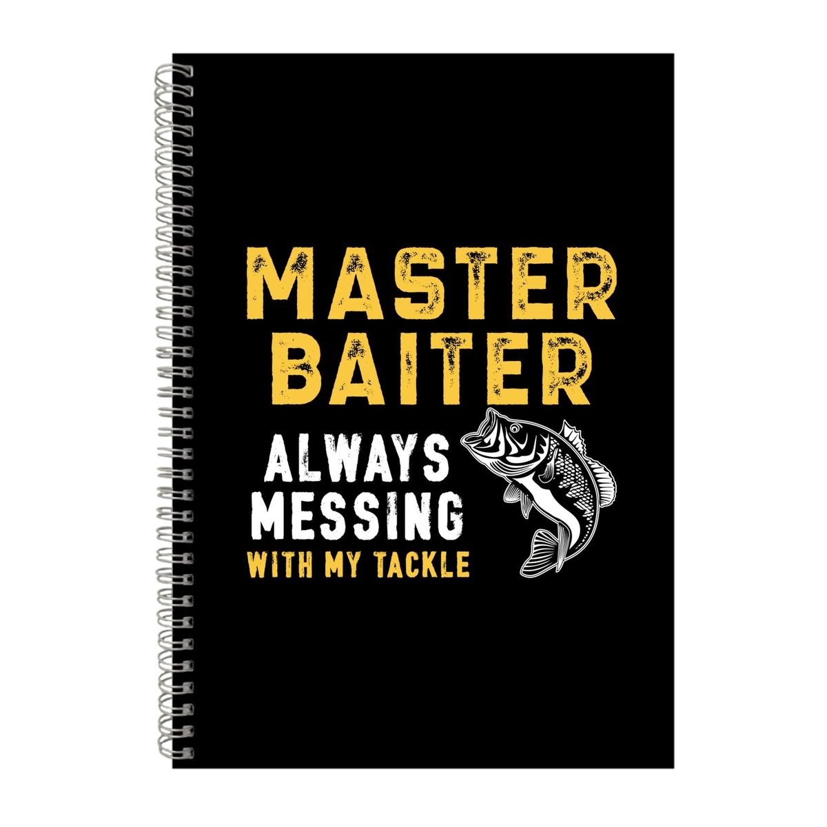 Master Baiter 2 Notebook Fishing Gift Idea A4 Notepad 127 | Shop Today ...