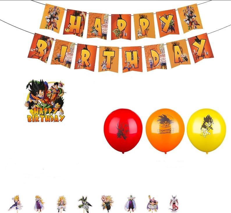 Dragon Ball Z Birthday Party Decorations Shop Today Get It Tomorrow