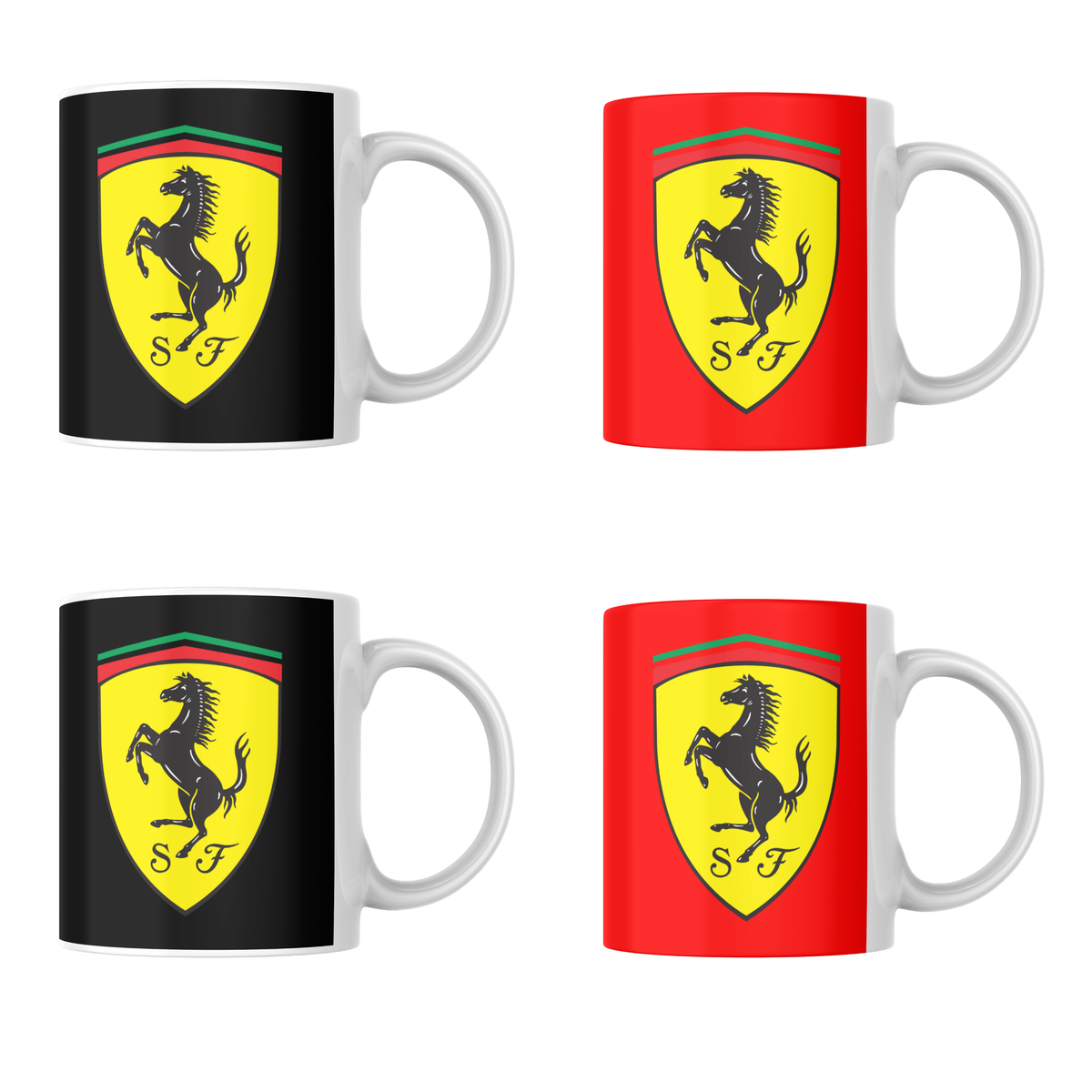 4 Piece Ferrari Coffee Mug Set | Shop Today. Get it Tomorrow ...