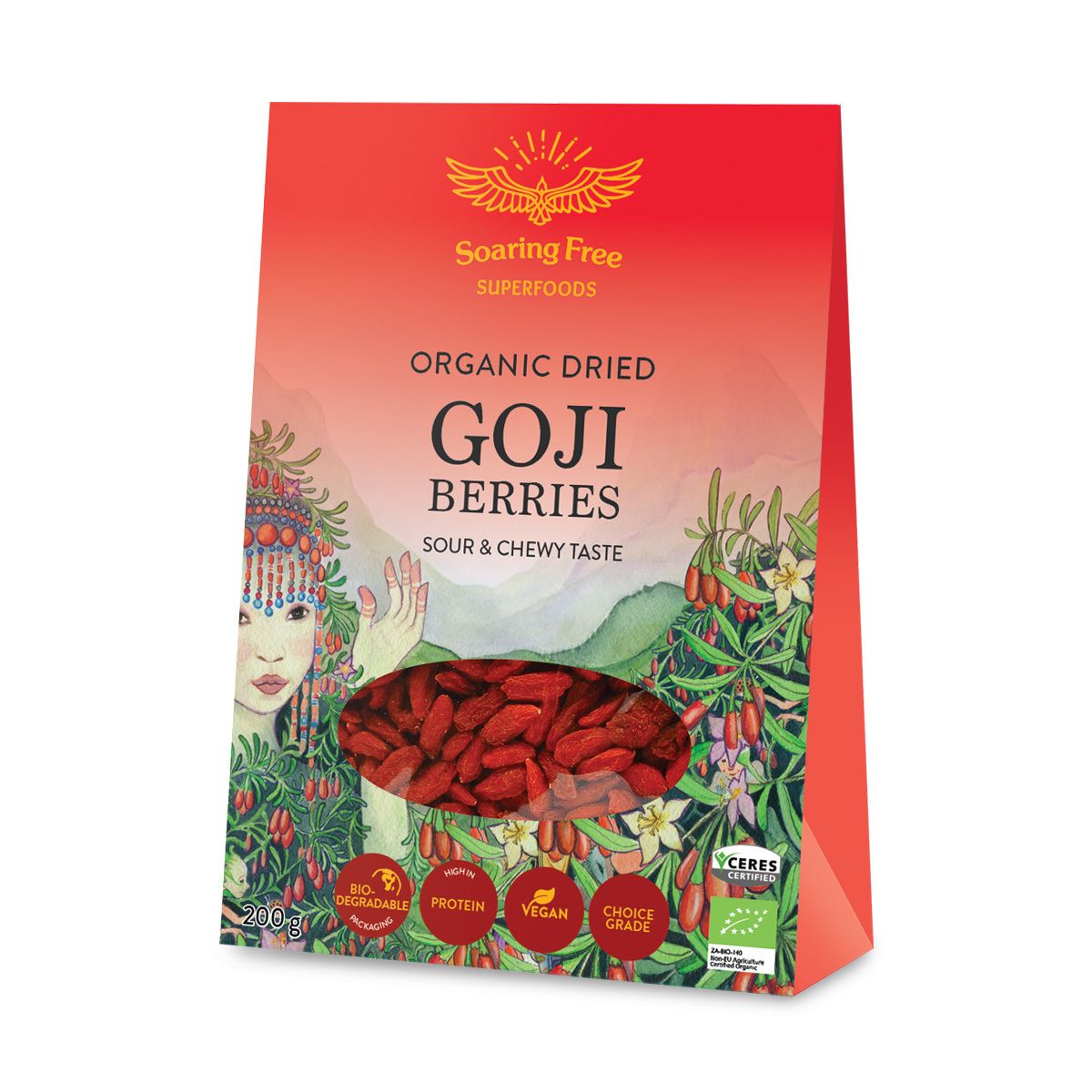 Soaring Free Organic Goji Berries 200g | Shop Today. Get it Tomorrow ...