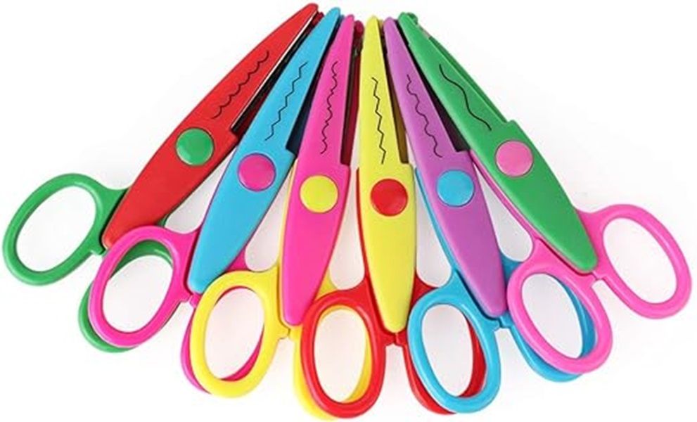 Colorful Edged Creative Scissors Sets | Shop Today. Get it Tomorrow ...
