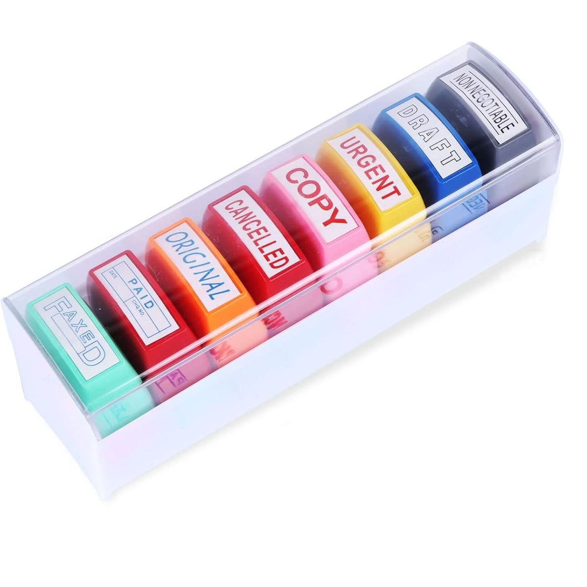 FI- Utility Pack of 8 Office Stamps | Shop Today. Get it Tomorrow ...