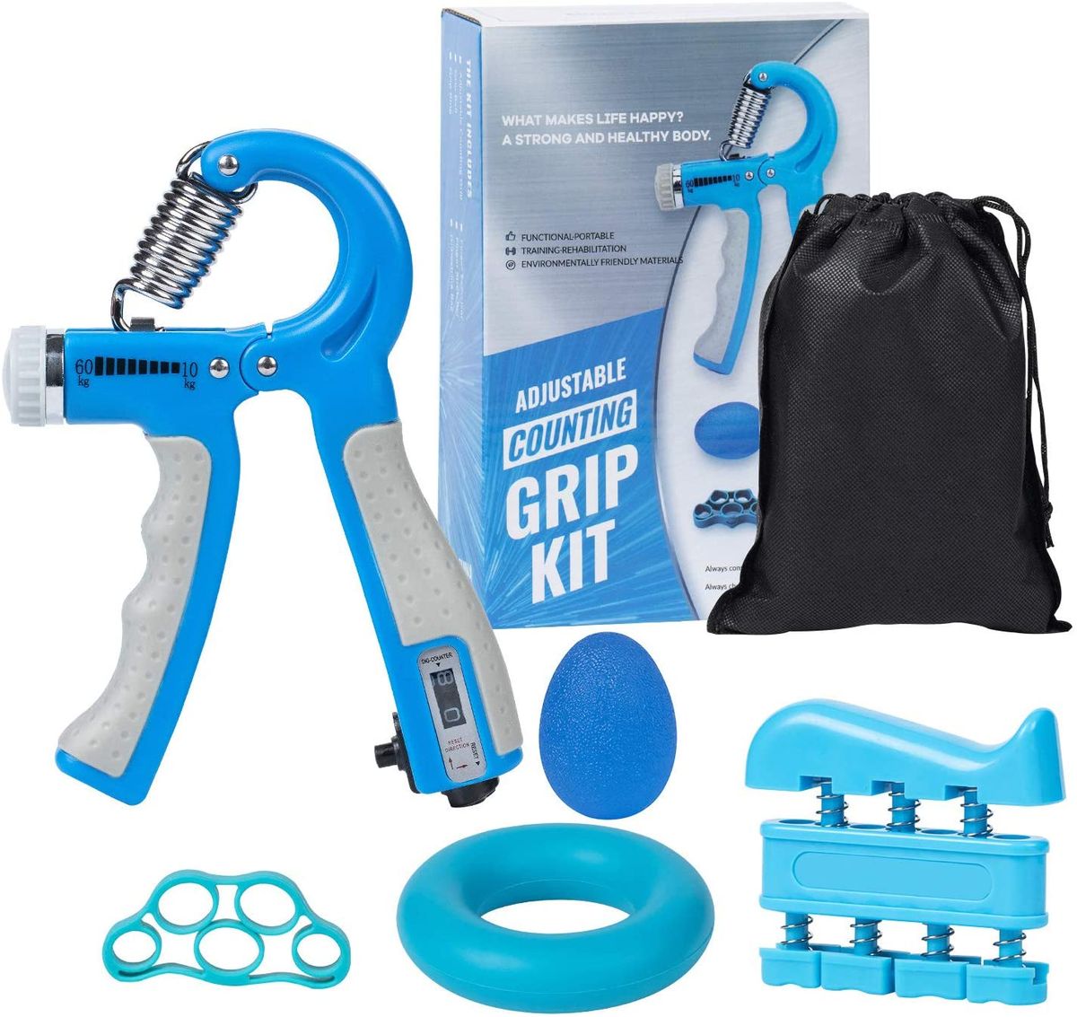 Grip Strength Trainer Workout Kit Grip Training Kit (5 Pack) | Buy ...