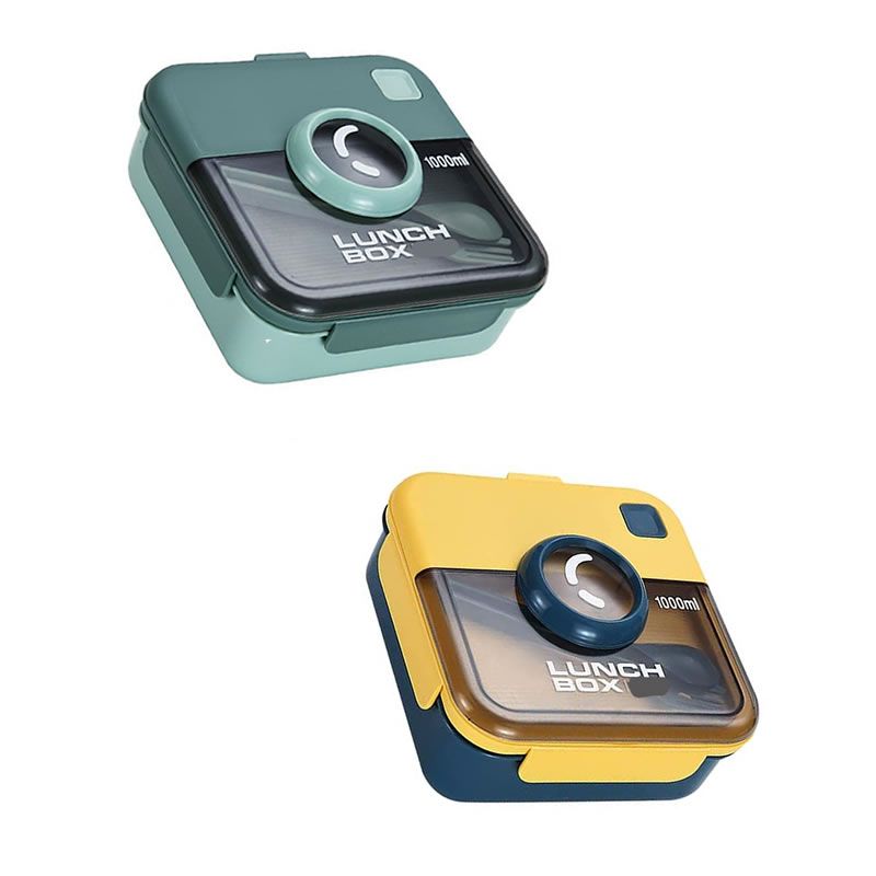 2 Set Of 1000ml Portable Microwaveable Lunch Box ID-94A | Shop Today ...