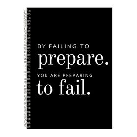 Prepare A4 Notebook Spiral and Lined Motivational Saying Graphic ...
