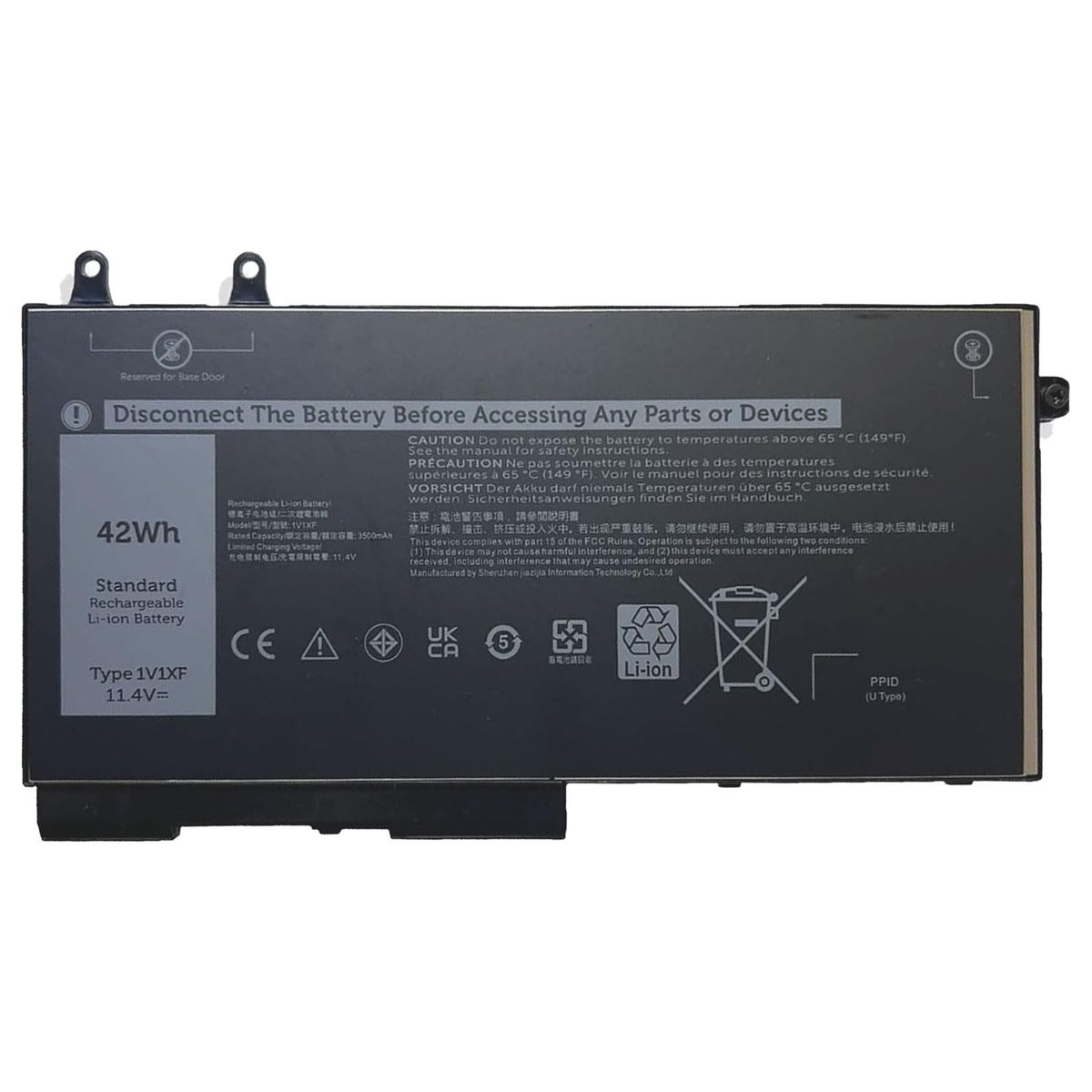 Battery Compatible with Dell Latitude 7591 5500 5411 Precision 3541 ...