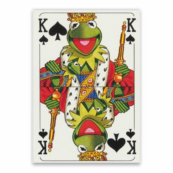 Kermit The Frog King Card Poster - A1 | Shop Today. Get it Tomorrow ...
