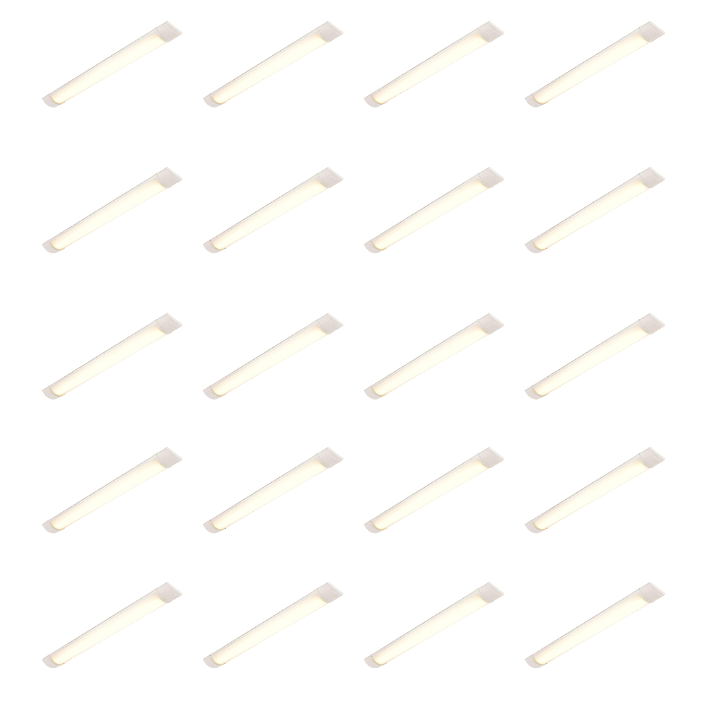 1.2M 4 FT 36W Linear Led Light Batten Tube Led Daylight Box of 20 Units ...