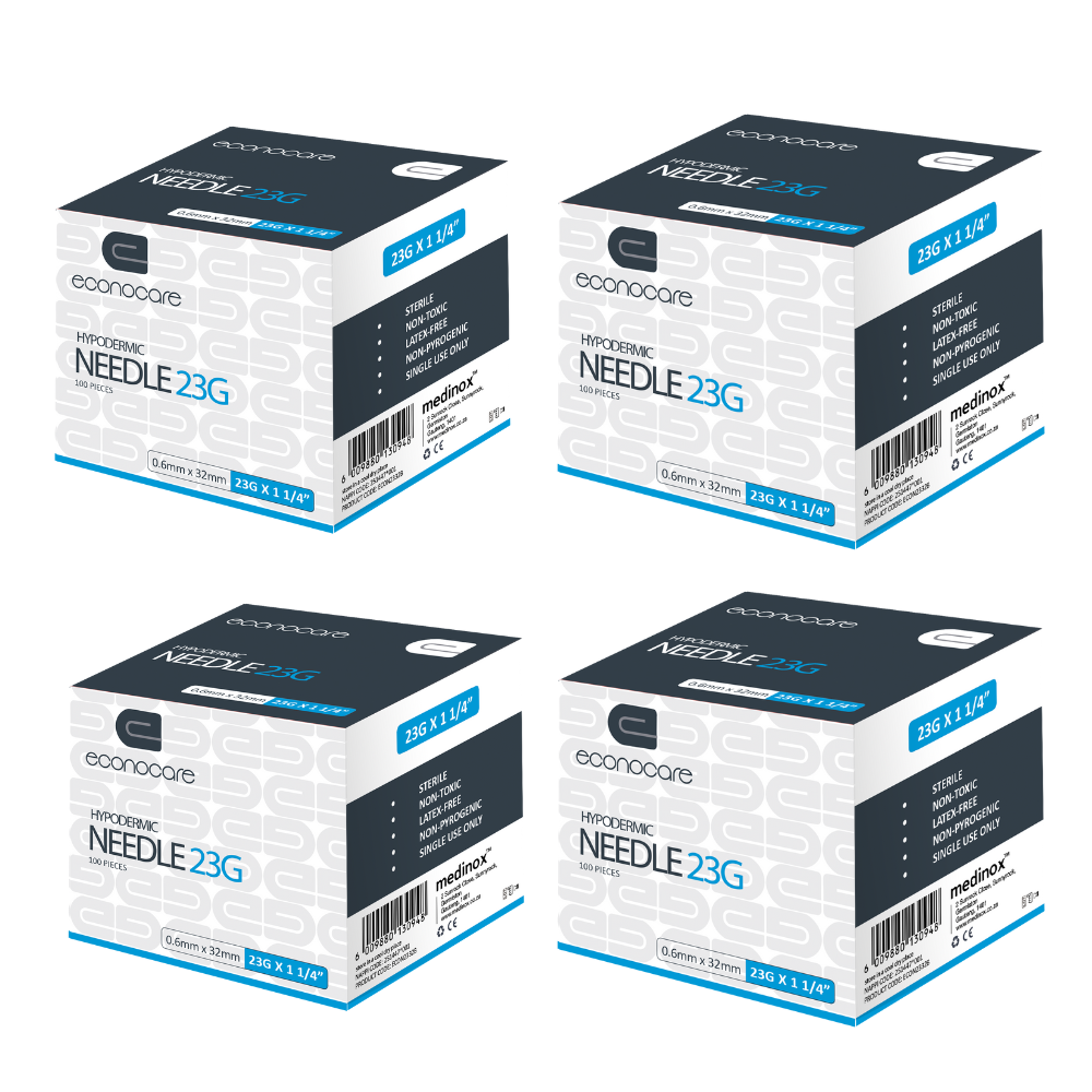 Econocare Needle 23G x 1.5 (0.6mmx38mm)-4 Boxes of 100's | Shop Today ...