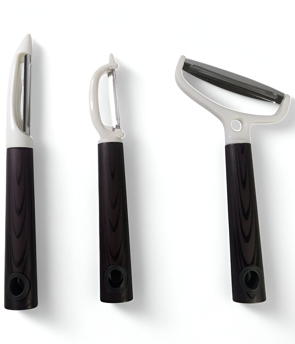 Multi-Functional 3-in-1 Stainless Steel Vegetable Peeler Set | Shop ...