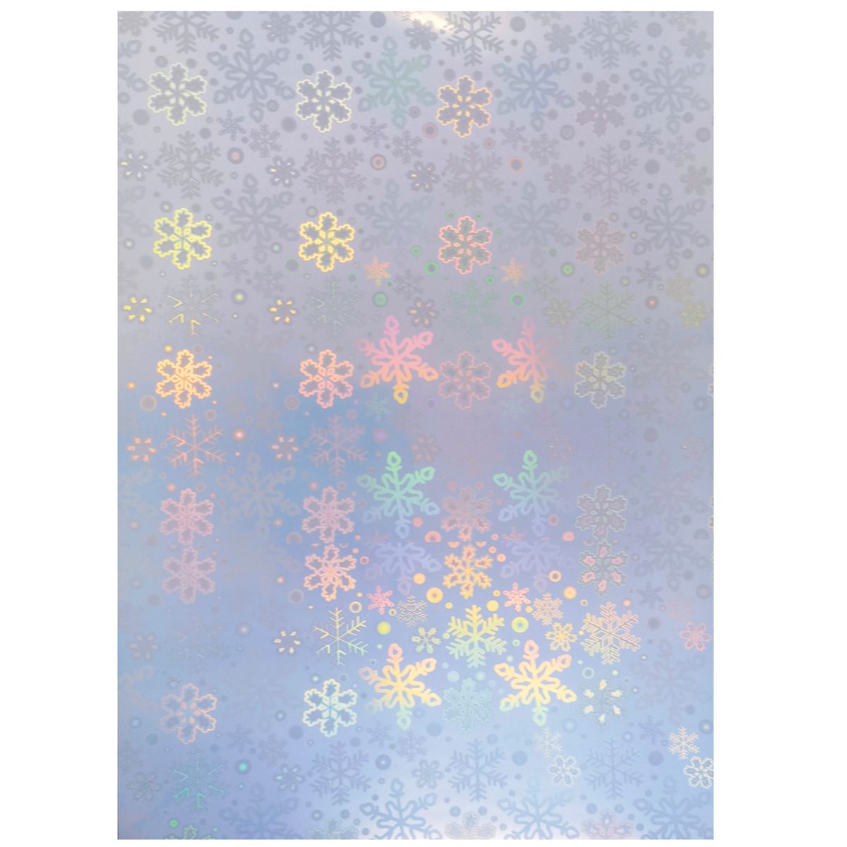 Printable Vinyl Sticker Paper A4 Adhesive - Rainbow Snowflake(10 Sheets ...