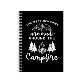 Campfire Notebook Adventure Gift Idea A5 Notepad 124 | Shop Today. Get ...