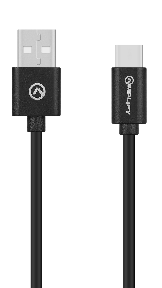 Amplify On the Fly USB-A to USB-C 1m Cable - Black | Shop Today. Get it ...