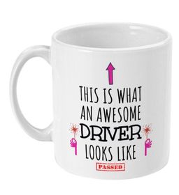 Awesome Driver Looks Like Birthday Christmas For Him For Her Gift Mug ...