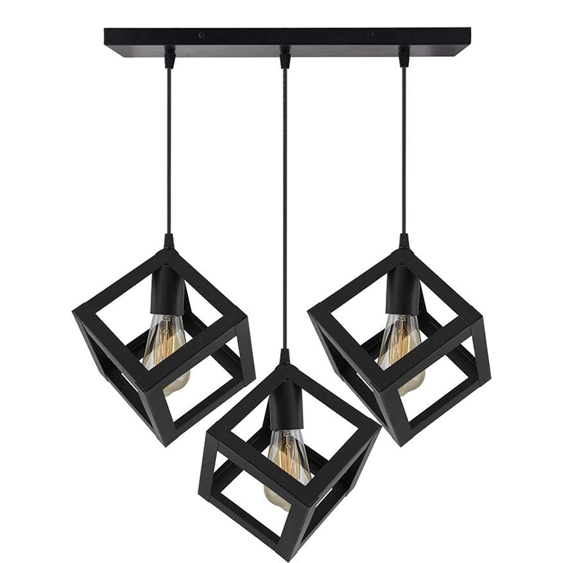 Urban Retro Indoor Linear Cluster Pendant Light | Shop Today. Get it ...