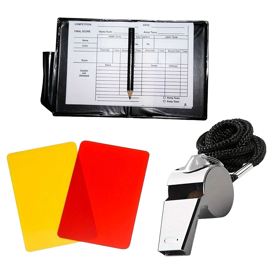 Referee Cards - Metal Whistle with Referee Cards Set | Shop Today. Get ...