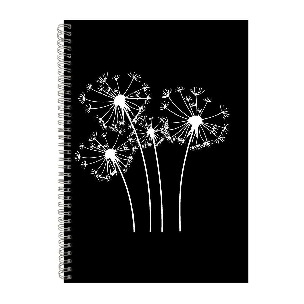 Four A4 Notebook Spiral Lined Trendy Notepad Dandelion Idea 327 | Shop Today. Get it Tomorrow ...