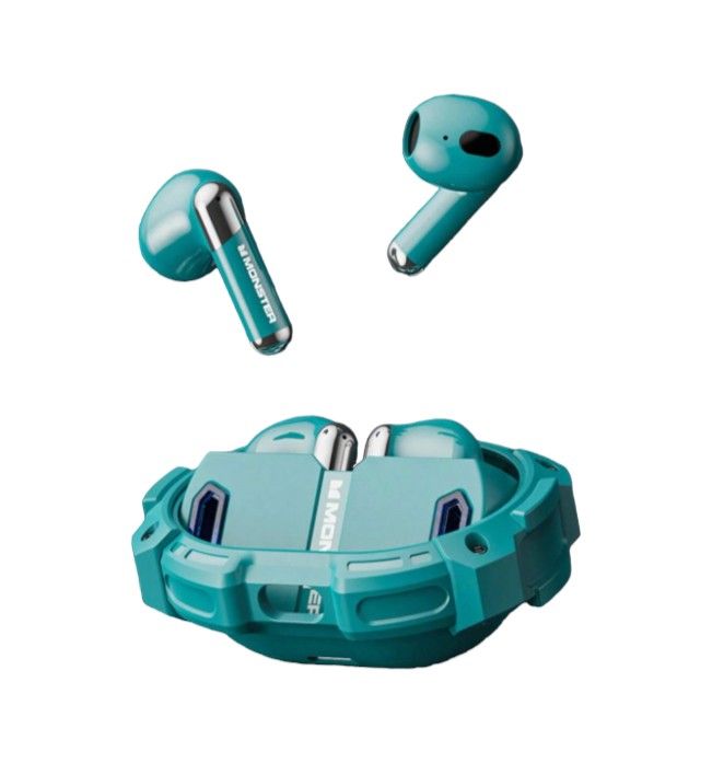 MONSTER - XKT10 Pro - TWS Noise Reduction Gaming Earbuds With Mic ...