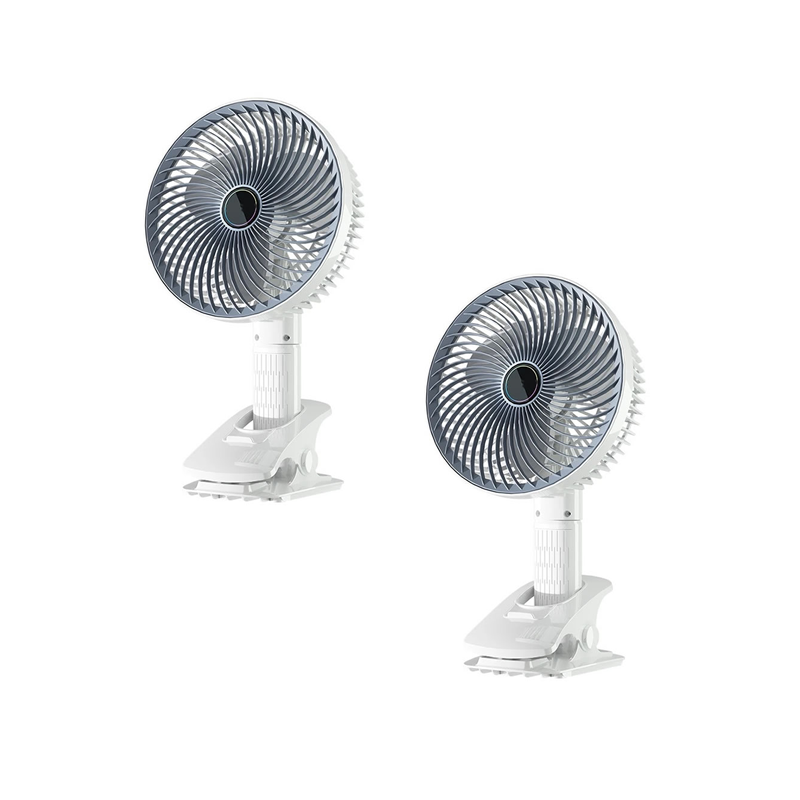 Set of 2 Multi-Angle Handheld Fan With Clip-SM-15 | Shop Today. Get it ...