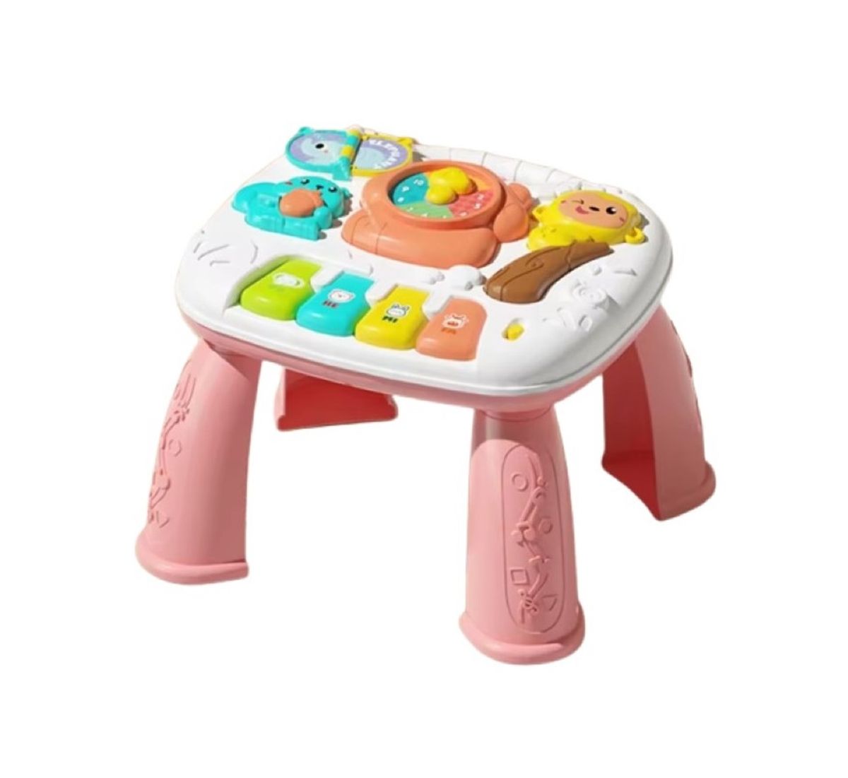 Kids Piano Table Activity Center Play Set Baby Early Educational ...