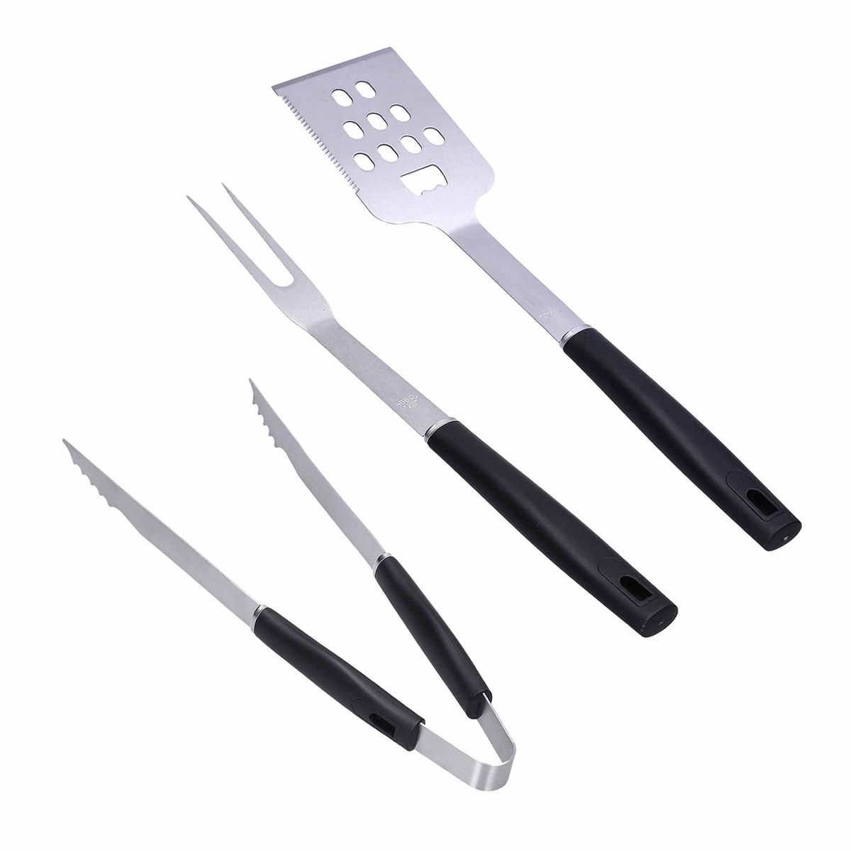Braai Tool Set - 3 Pieces - Fork, Tong, Spatula | Shop Today. Get it ...